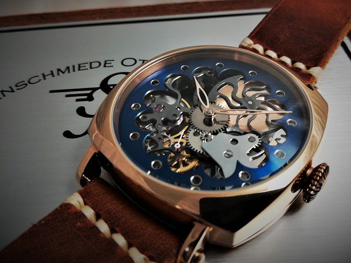 JS Skeleton Ist Fertig Gestellt JS Unikatuhren Individual Custom Watches