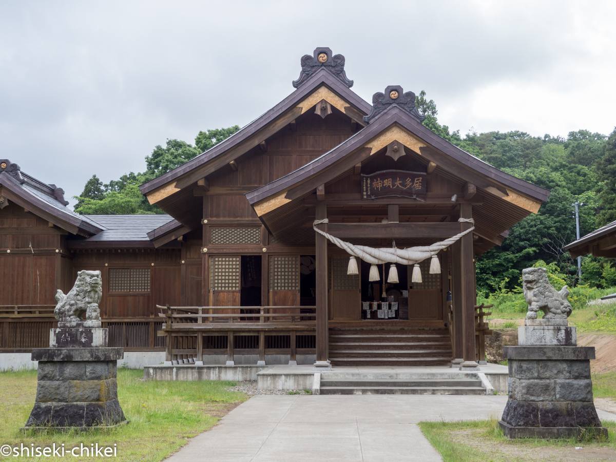 居多神社越後国一の宮 全国史跡巡りと地形地図