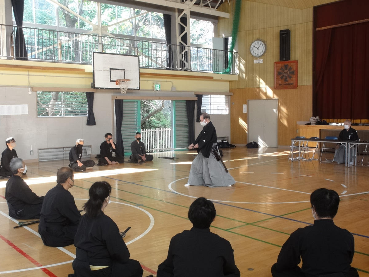 令和4年度 第3回田宮流居合術全体講習会 田宮流居合術 第十五代宗家 元和会
