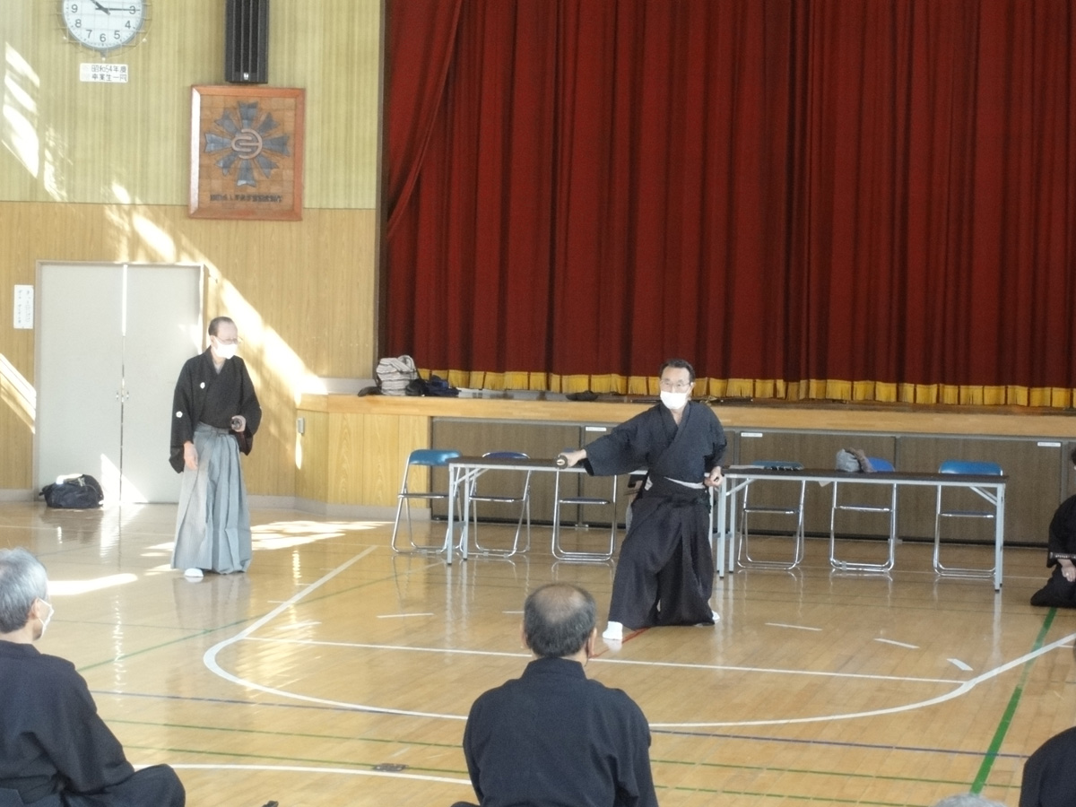 令和4年度 第3回田宮流居合術全体講習会 田宮流居合術 第十五代宗家 元和会