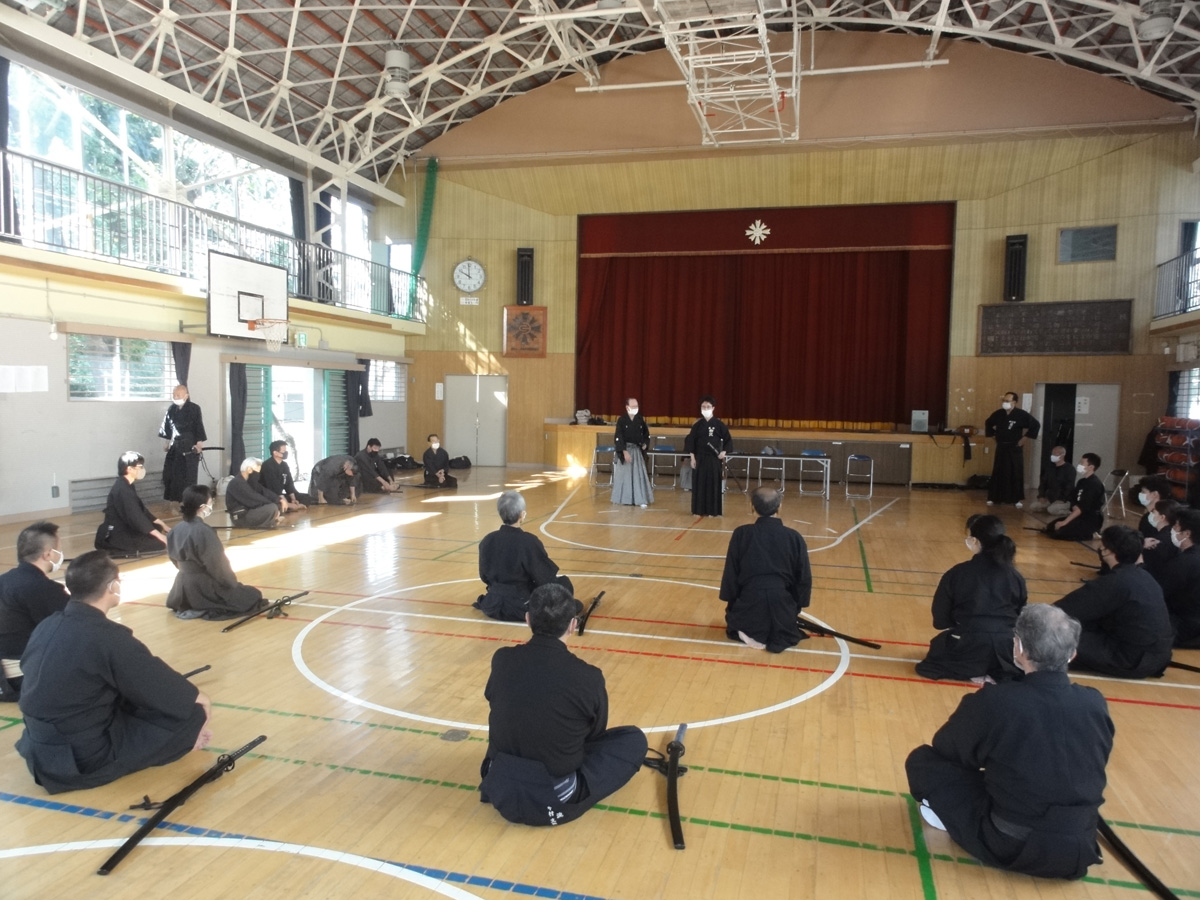令和4年度 第3回田宮流居合術全体講習会 田宮流居合術 第十五代宗家 元和会