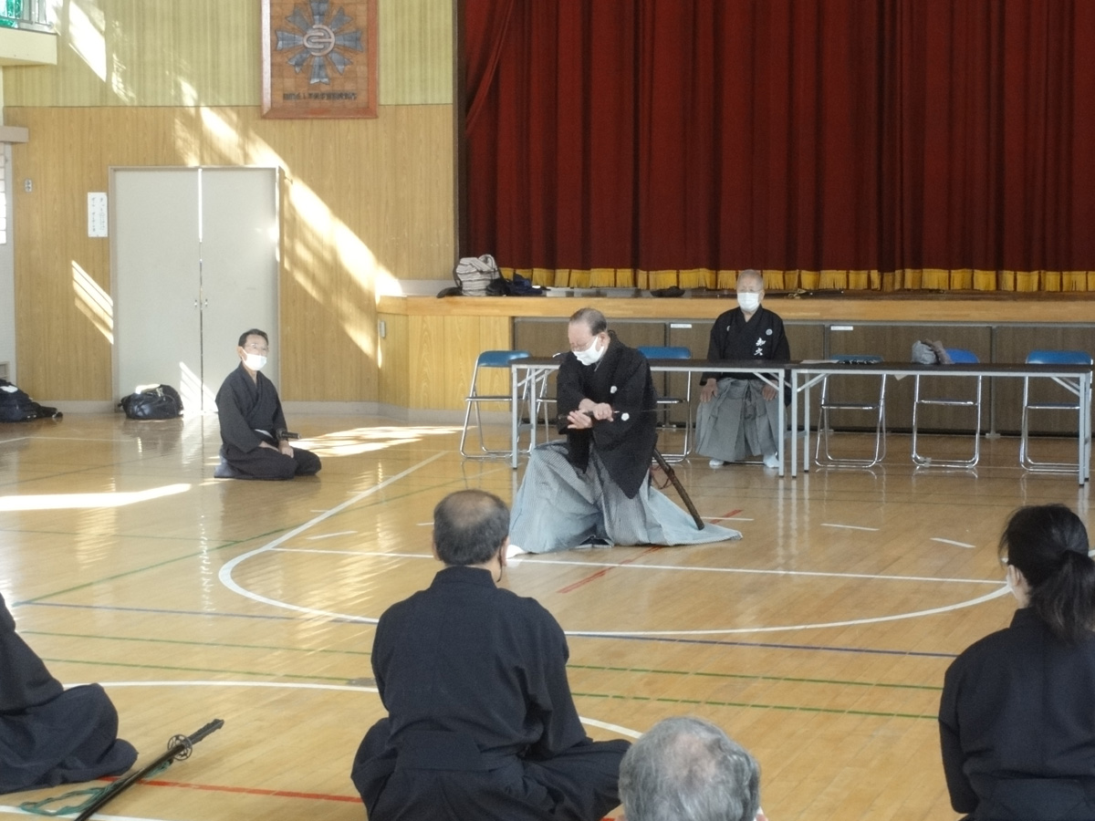 令和4年度 第3回田宮流居合術全体講習会 田宮流居合術 第十五代宗家 元和会