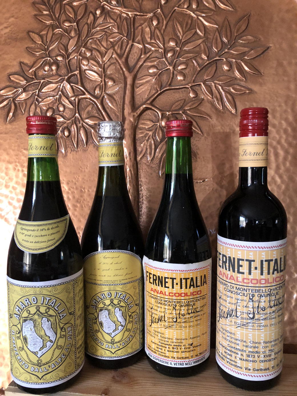 Fernet Italia analcolico - Amaro Fernet Italia Montebello Vic.