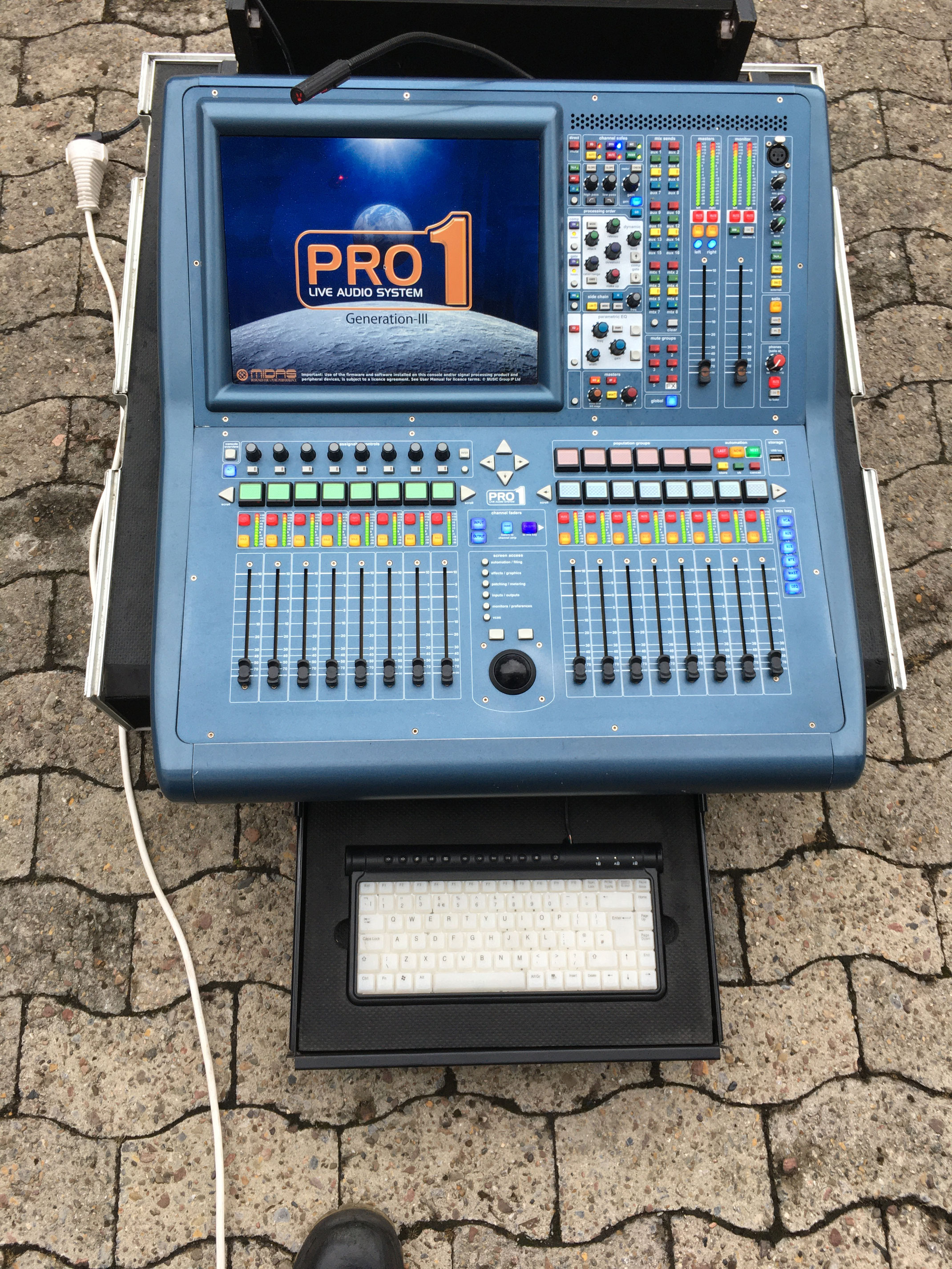Midas Pro 1 im Rentalpark - apollo-audioservices Webseite!