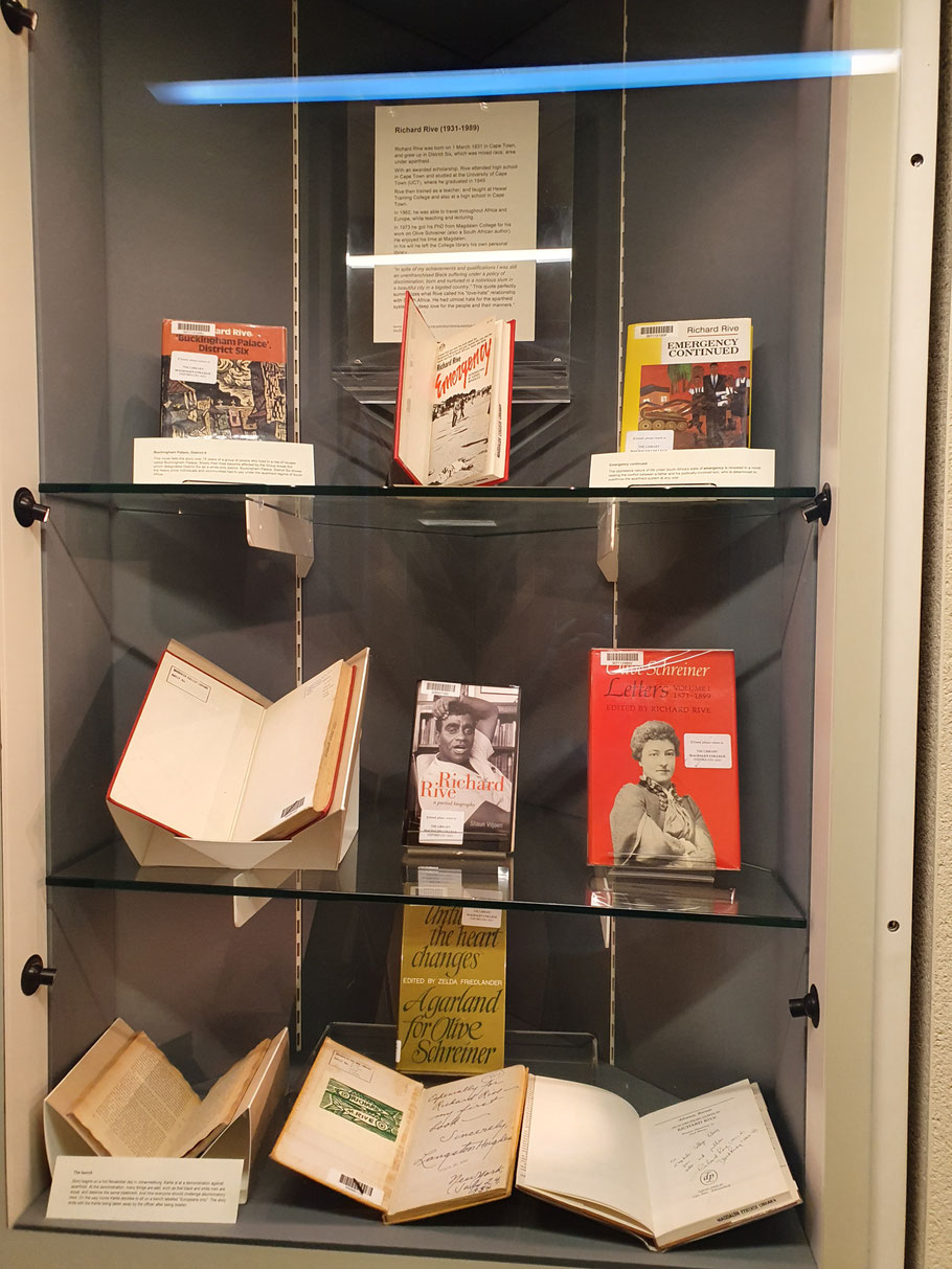 Richard Rive exhibition - magdaleninternships Webseite!