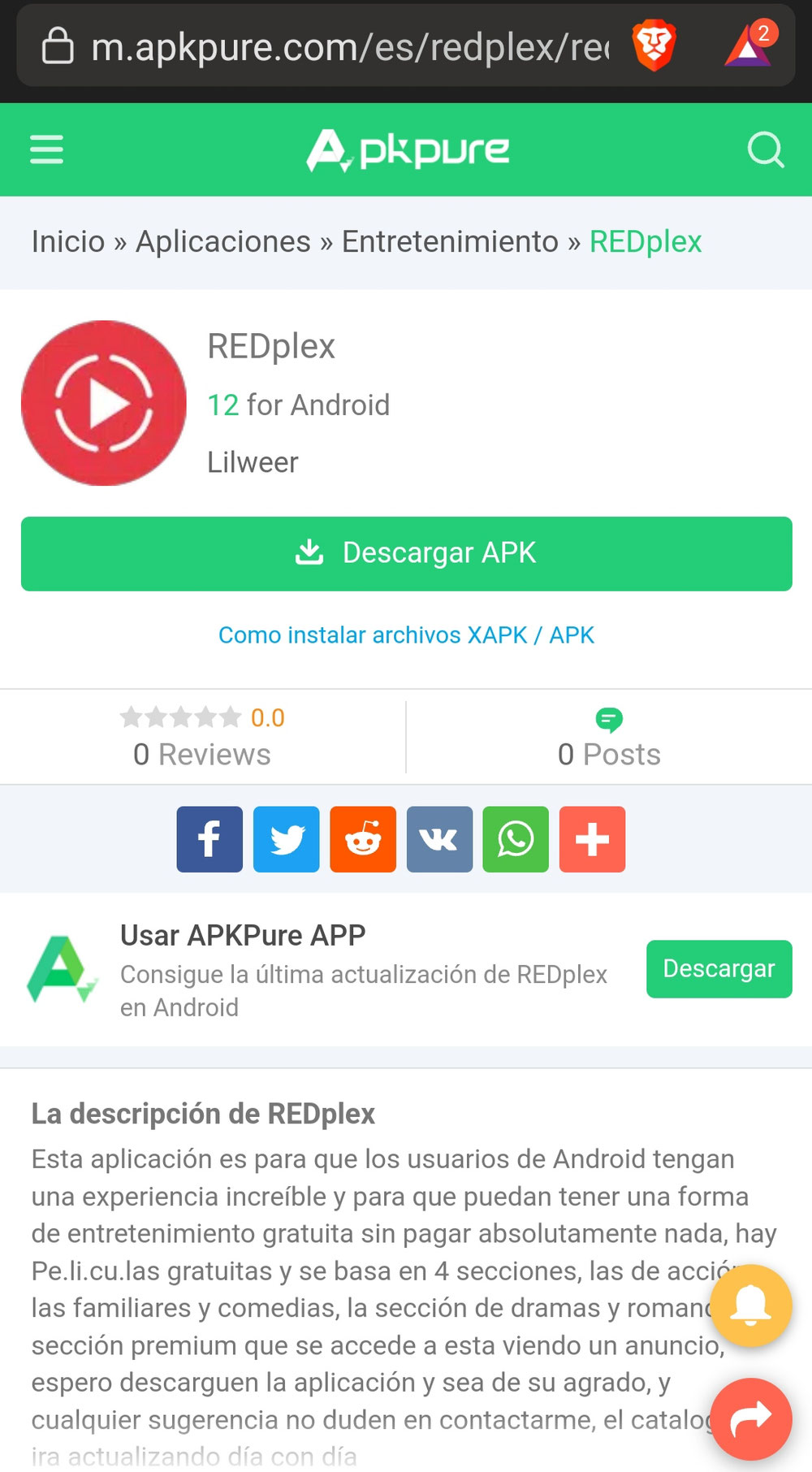 REDplex - Página web de redplax