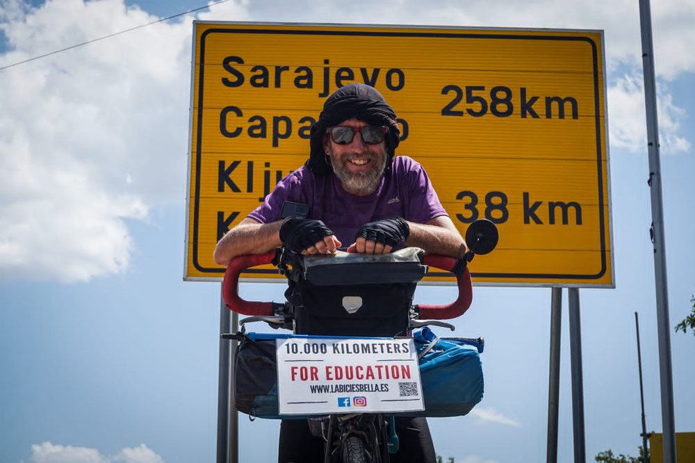 Alex Hohmann. - Página web de cicloviajerosguerreros