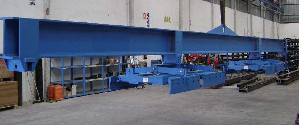 Lifting beams and clamps hollow core slabs - New and used precast ...