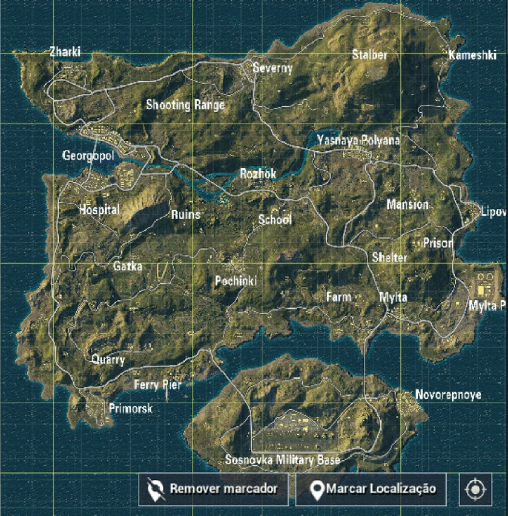 Onde cair em Erangel? - blogpubgmobile