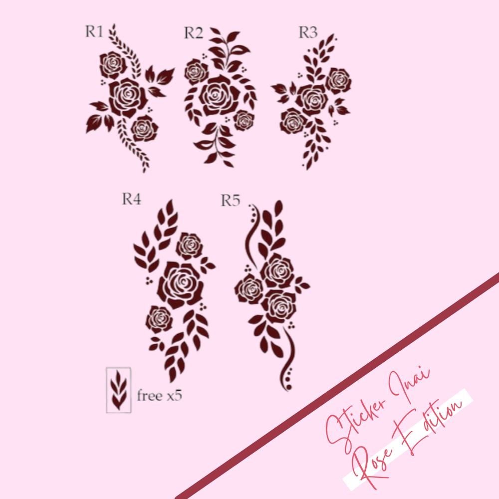 Sticker Inai - beautywithyana