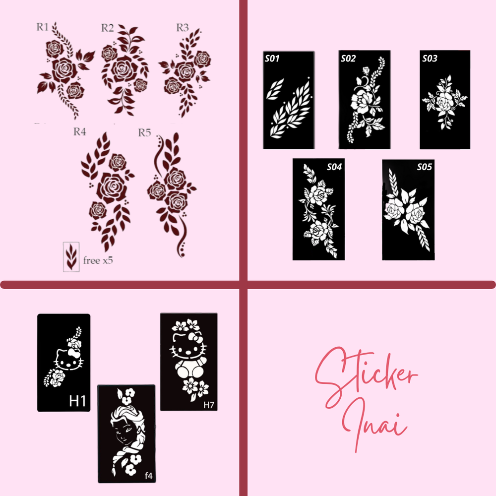 Sticker Inai - beautywithyana