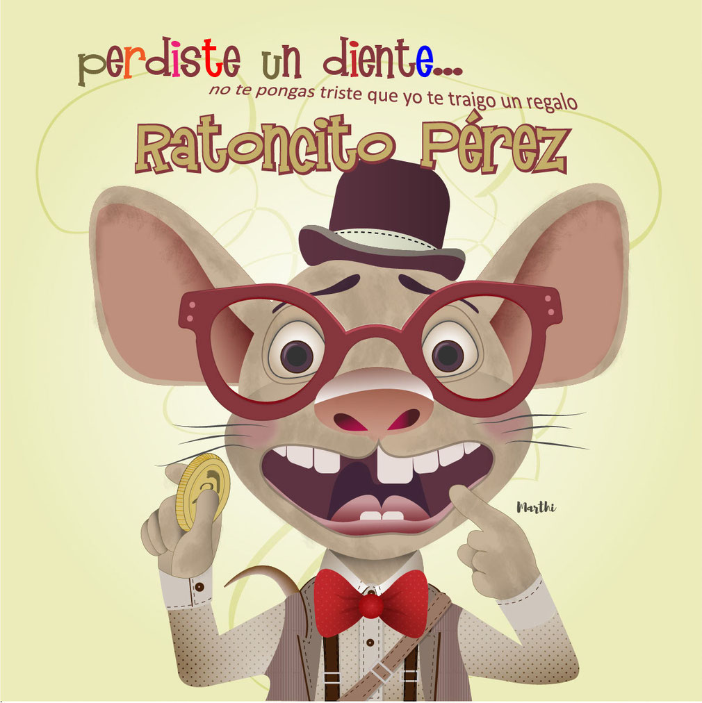 El ratoncito Pérez - Arte con Photoshop