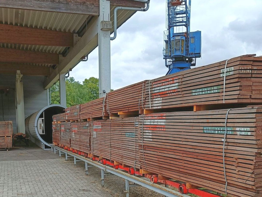Holztrocknung und Lagerung - UNION-FreiraumMobiliar