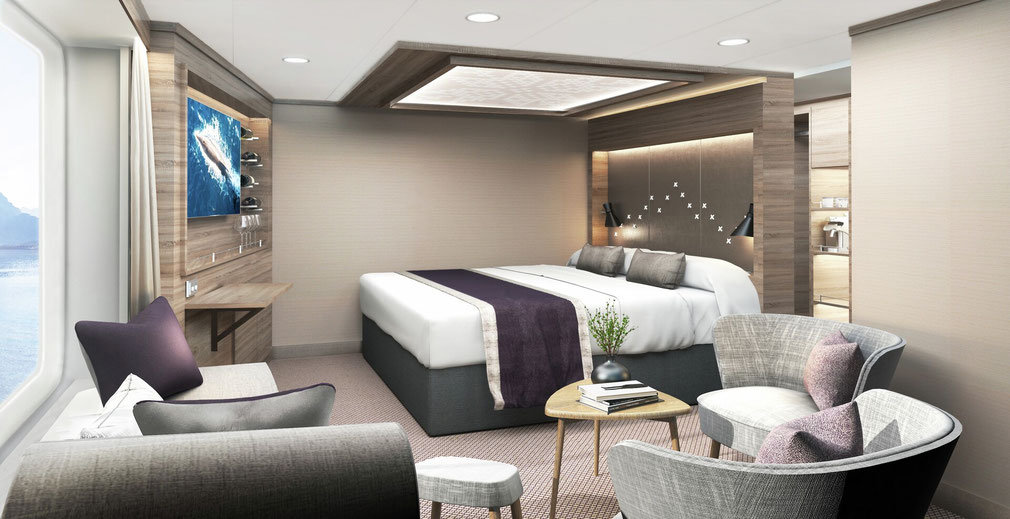 MS Fram Kabinen & Deckplan [Aktuell] - Emocean Luxus Kreuzfahrten