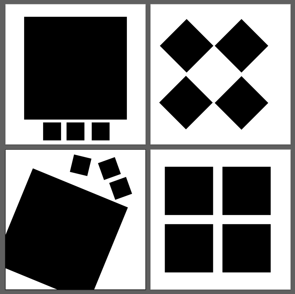 Unit 5 - Composition: Tangrams /Black Square Problem - bbadesign