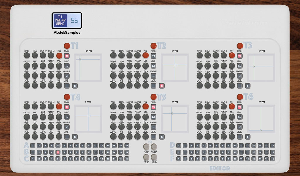 Elektron Model Samples Editor Controller, VST and Standalone and iPad "Model Samples Mixer ...