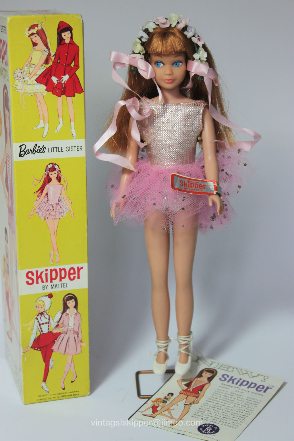 Dressed Box Skipper Dolls - Vintage Skipper - Barbie's Little Sister