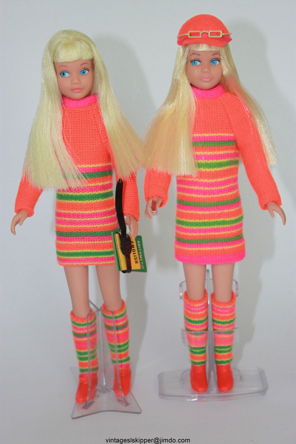 Lemon Blonde Skipper - Vintage Skipper - Barbie's Little Sister