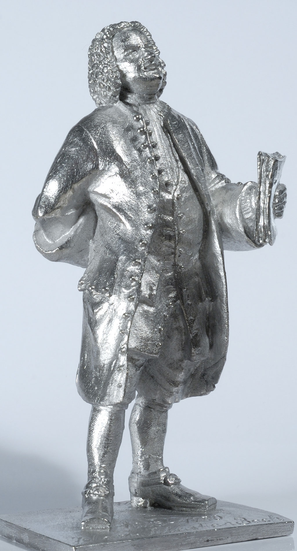 Flat Bach Tin Figure - 3D Bach Tin Figure - Bach 4 You
