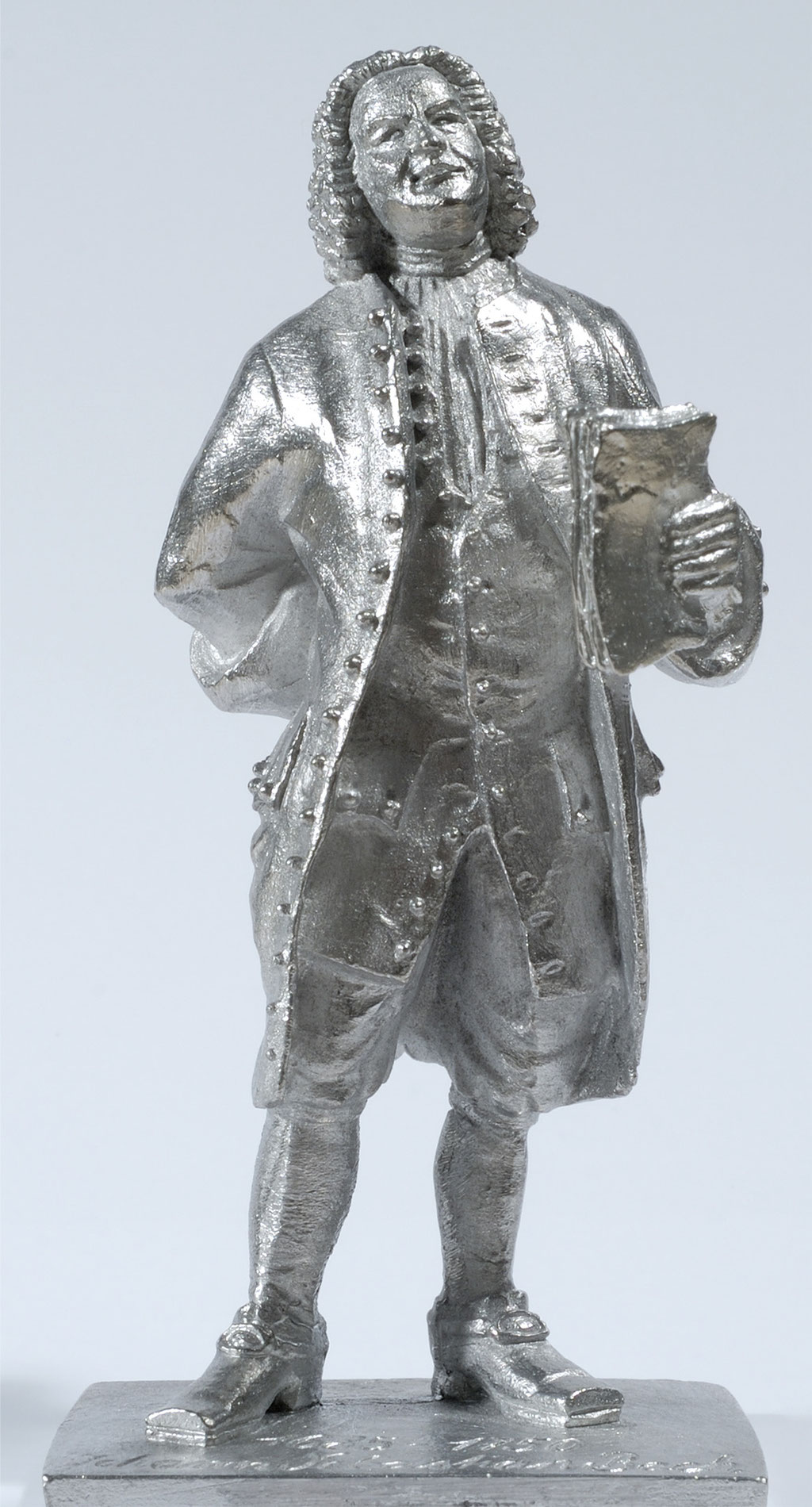 Flat Bach Tin Figure - 3D Bach Tin Figure - Bach 4 You