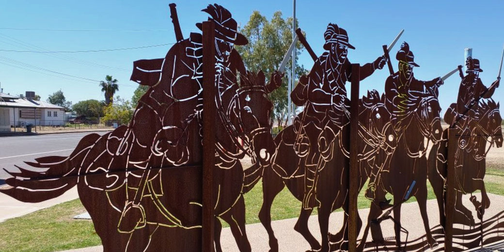 At The Cavalry Charge