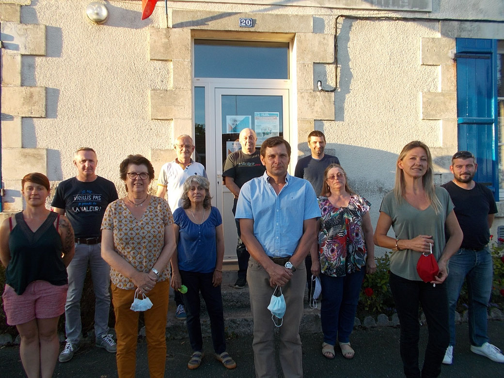 L'équipe municipale : - Site de Vicq-Exemplet