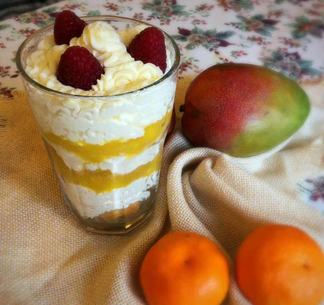 LAYERED MANGO & MASCARPONE DESSERT - Create a Dish