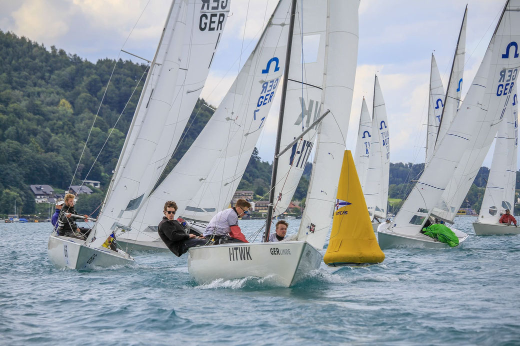 Segelpower am Attersee: 20. Soling Zipfer Trophy mit ...
