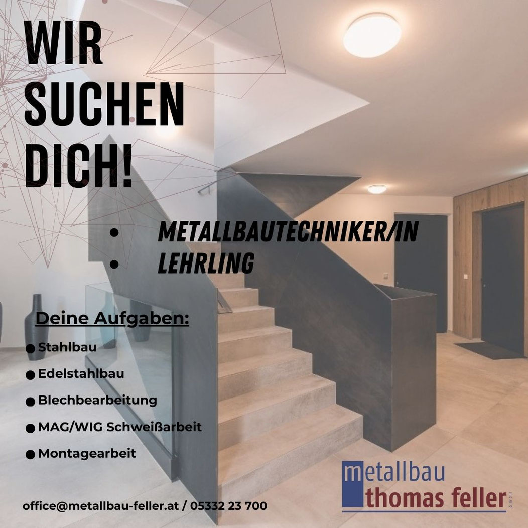 Jobs bei Metallbau Thomas Feller - METALLBAU THOMAS FELLER