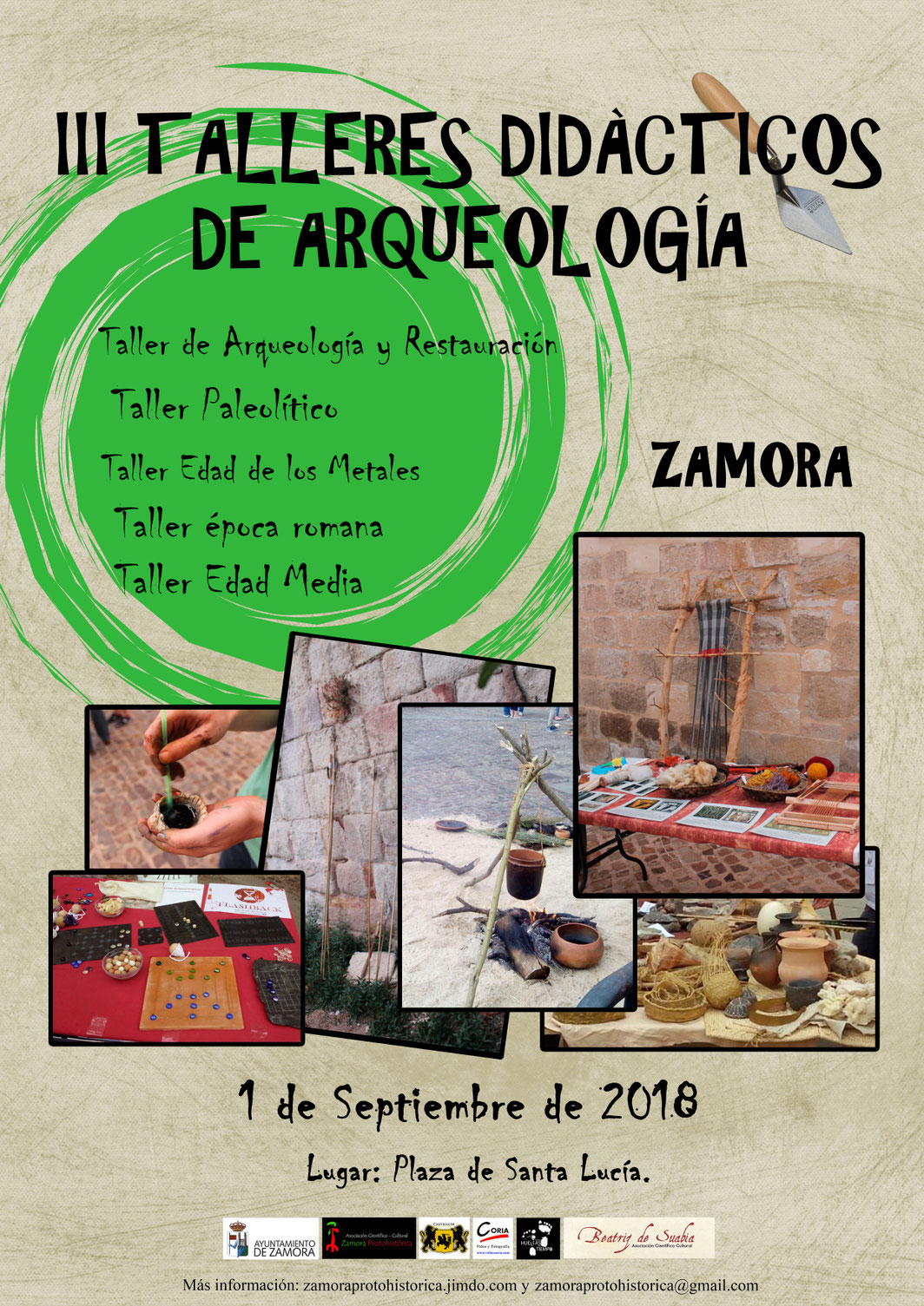 III TALLERES DE ARQUEOLOGÍA DIDÁCTICA (ZAMORA, 2018) - Página web de ...