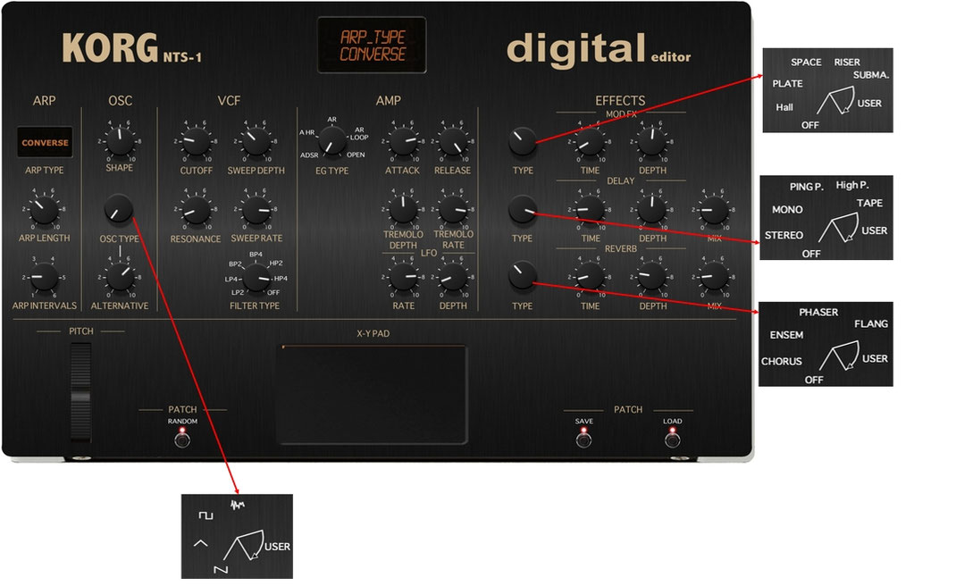 KORG NTS-1 Editor - Soundbank VST and Standalone - KORG NTS-1 Editor ...