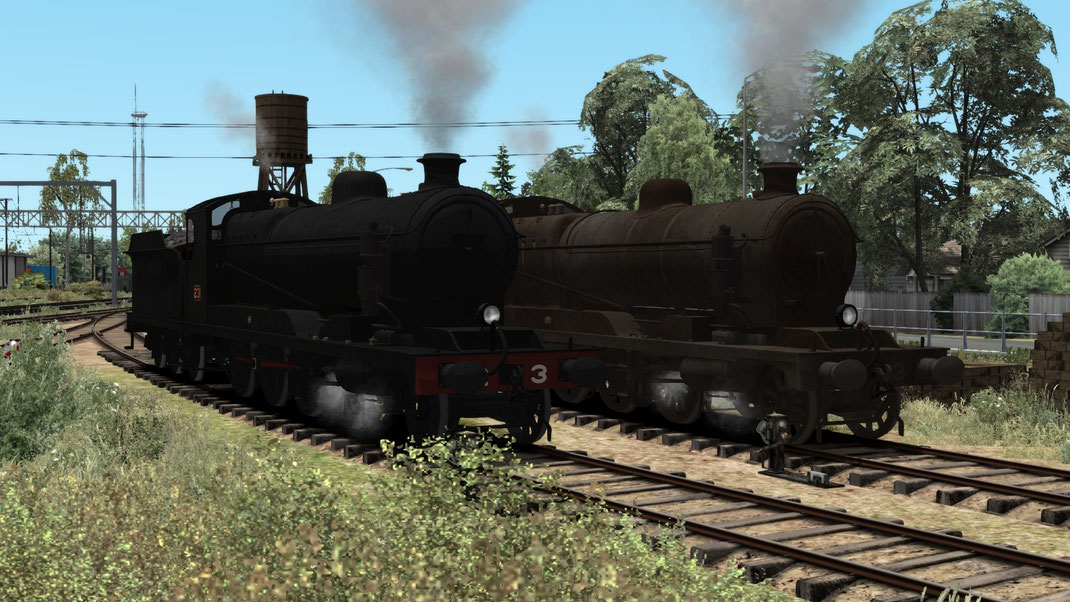Victorian Railways A2 + Coaches - blastpipeproductions