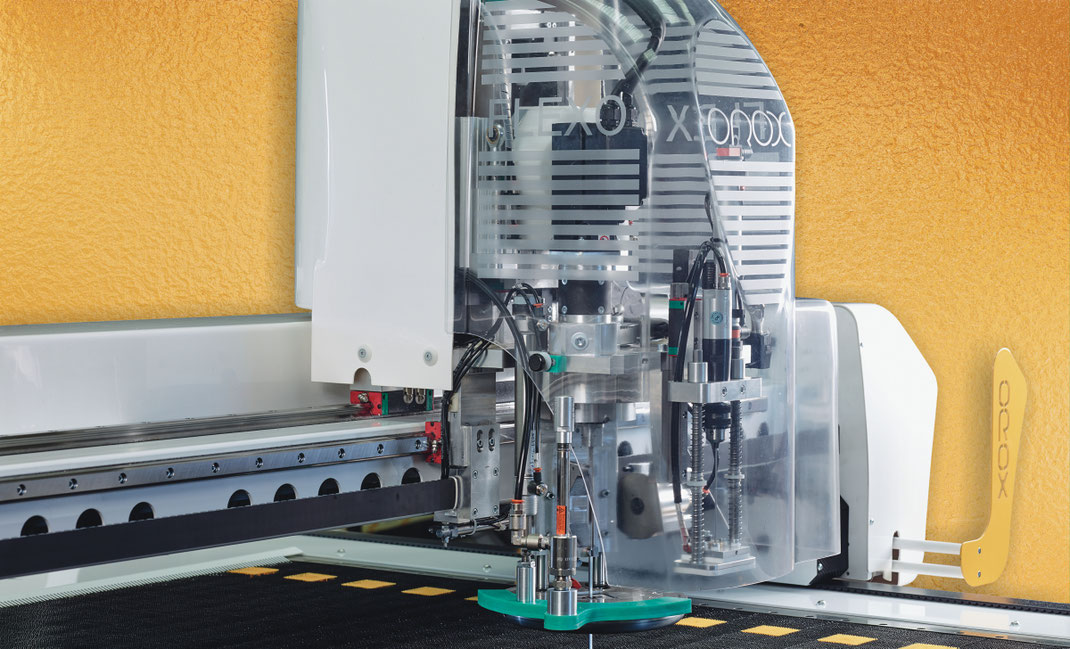 iCon250 cutting machine - | Orox srl • High technology on fabric ...