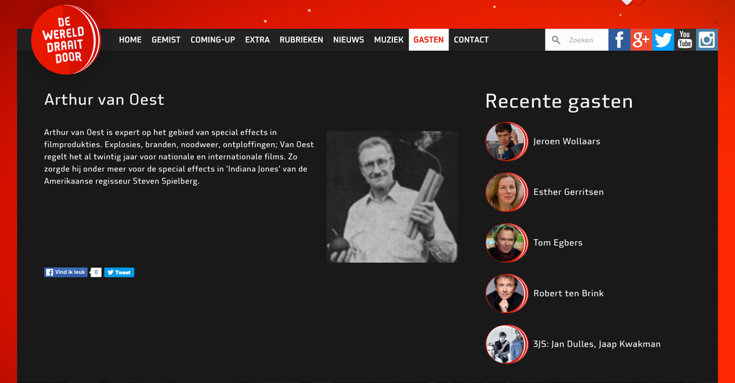 Arthur van Oest - De website van artsfx!