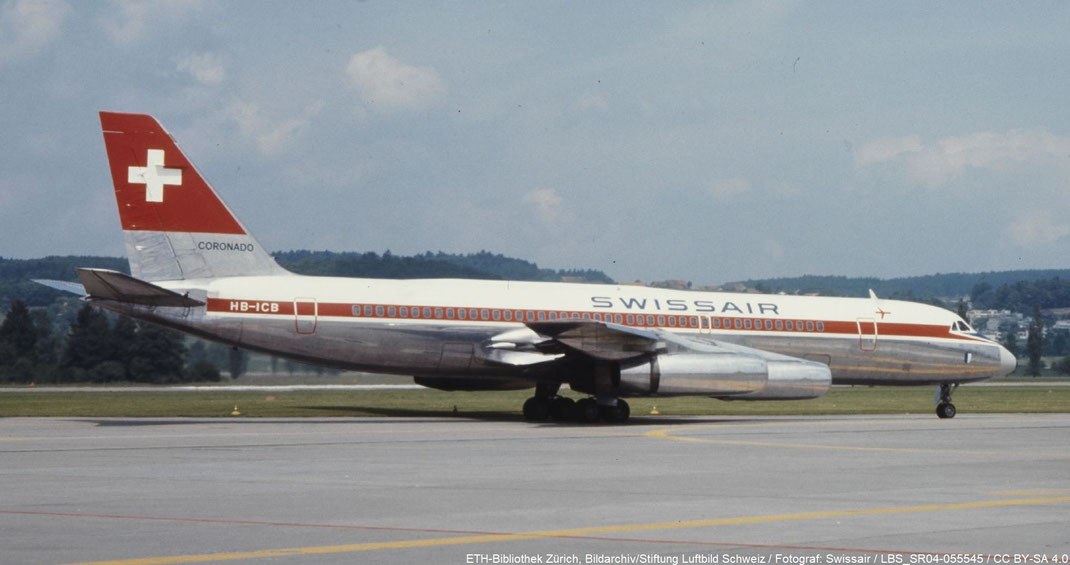 Swissair CV-990 - Convair CV-990