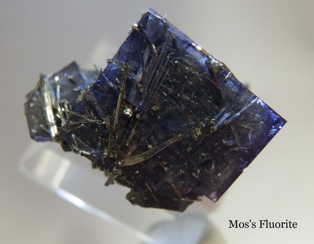 South Crofty Mine - mos's Fluorite