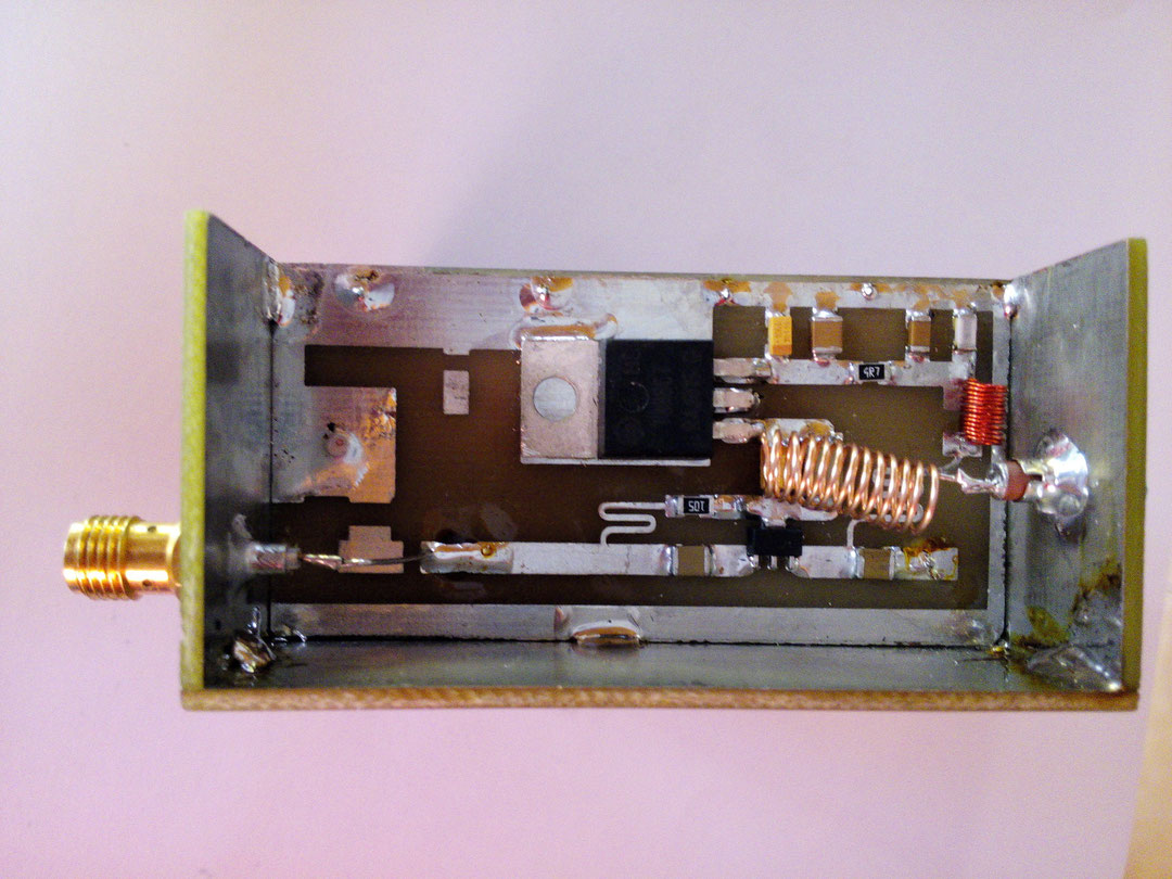 144MHz LOW NOISE AMPLIFIER (LNA) - EA4ADJ