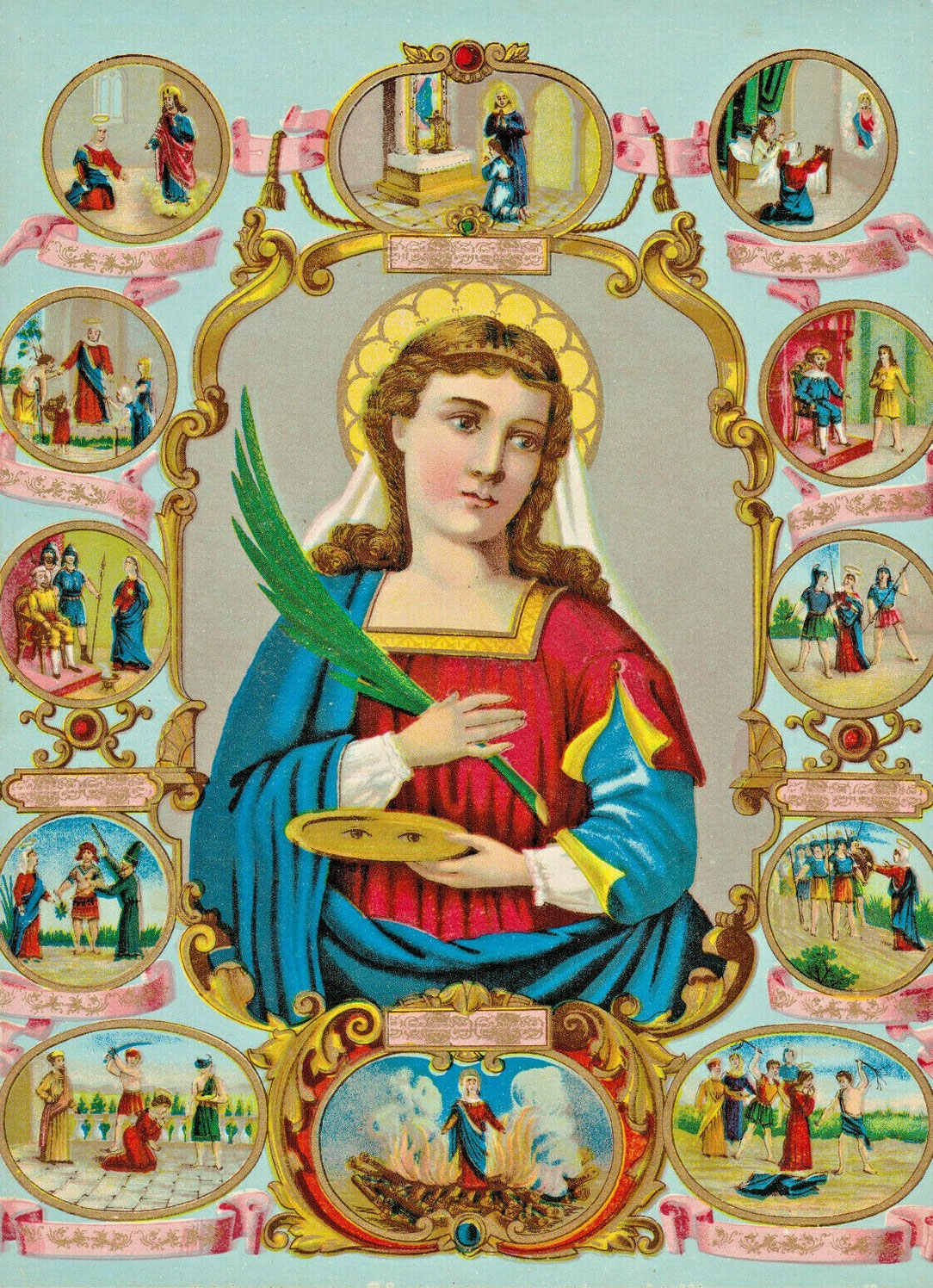 Lucia von Syracus - Heiligen-Legende - Die Heiligen und Seligen der ...