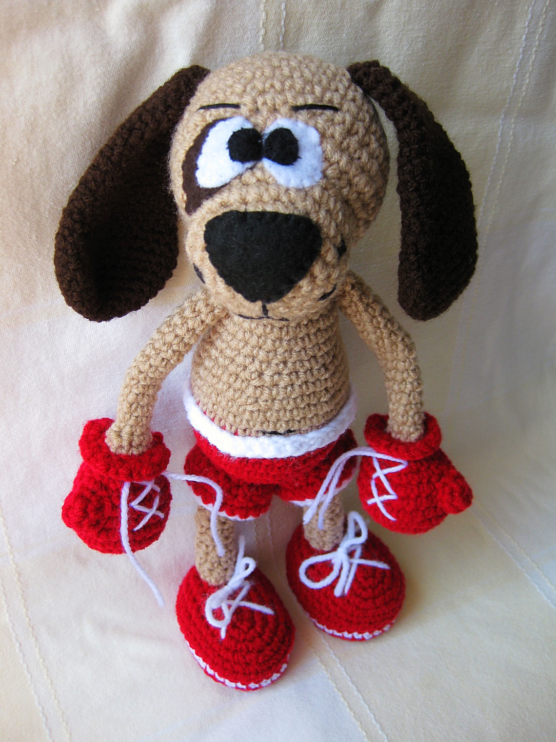 Amigurumi pattern Boxer Puppy - Сайт crochettoy!