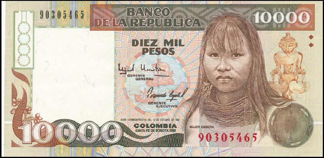 DISEÑO Y OBRA DE LA MUJER EMBERA - monedasybilletess jimdo page!