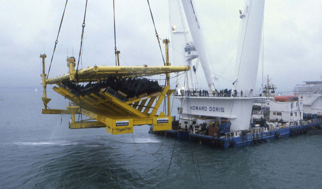 Tog Mor, Pipeline Verlegeschiff von Allseas - hochhaus-schiffsbetriebs ...