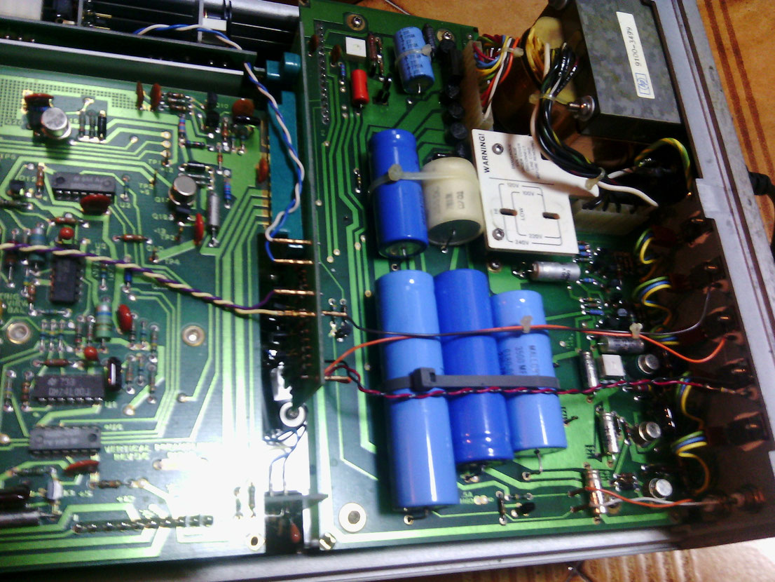 HP 1740A oscilloscope - IZ5HZO attiività di un radioamatore