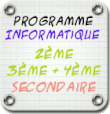 Programme 2022/2023 - Informatique - Cours, Devoirs, Exercices,