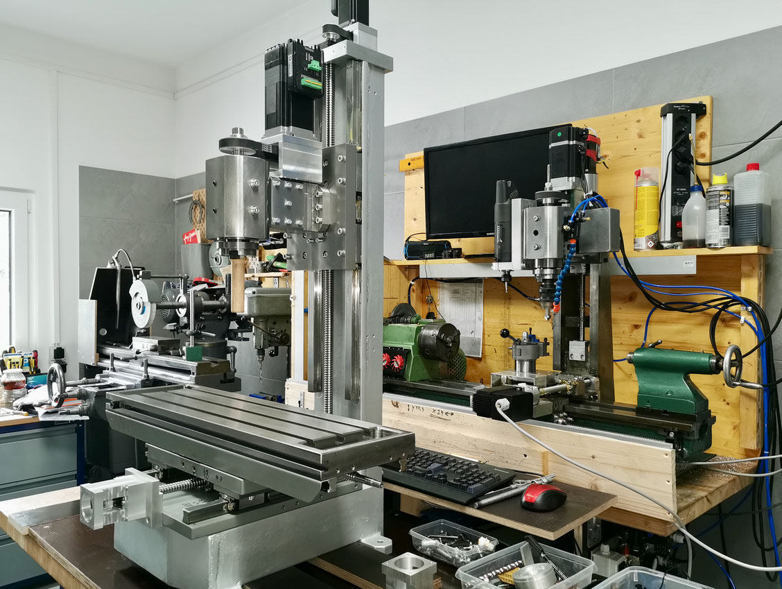 CNC Selbstbau - CNC Fräsmaschinen und CNC Drehmaschinen