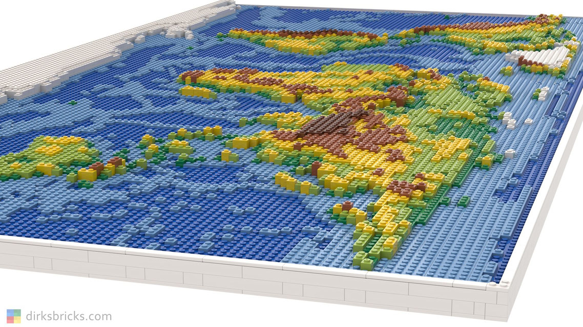 World Map - dirksbricks.com