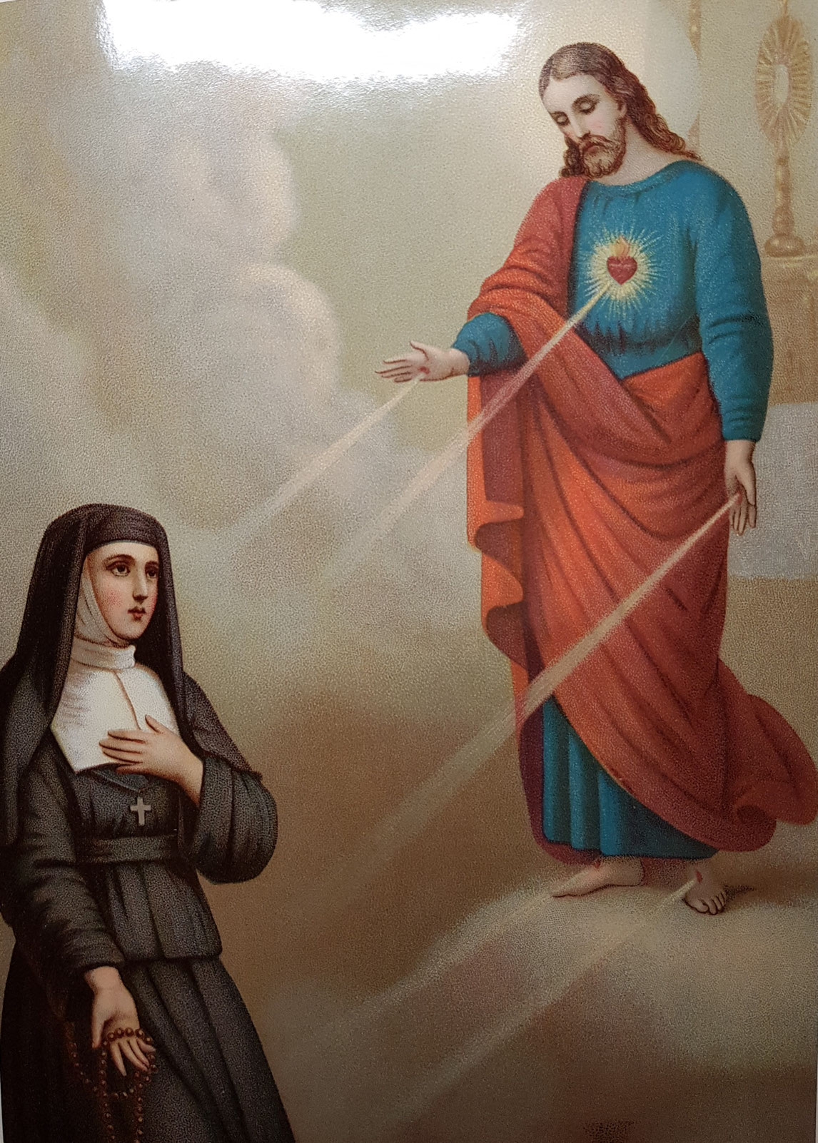 Margareta Maria Alacoque - Heiligen-Legende - Die Heiligen und Seligen ...