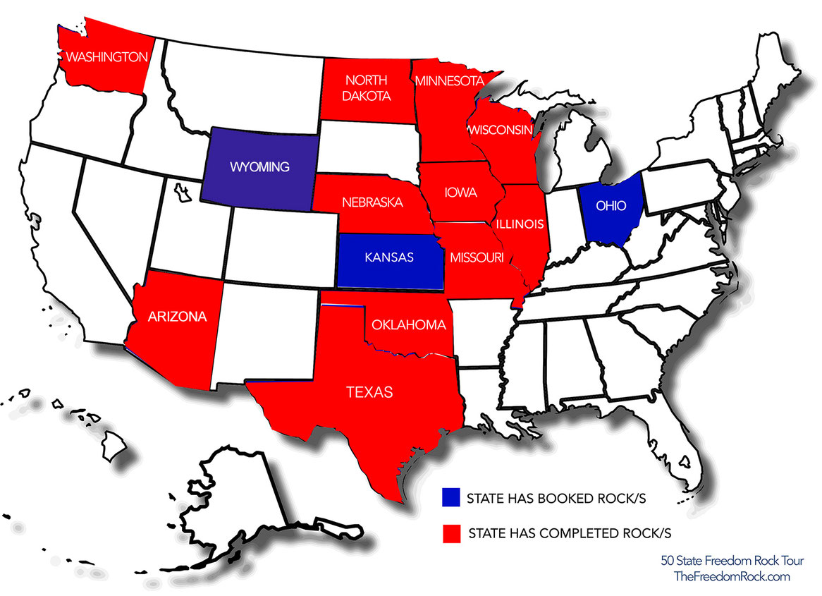 50 State Freedom Rock Tour - The Freedom Rock®