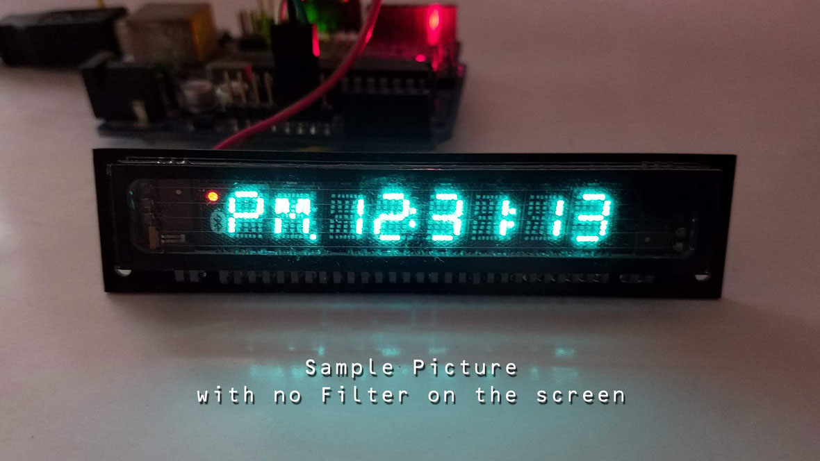 FUTABA 271 VFD Module for Arduino /AVR/PIC/STM/ARM/PI 5V ready - VFDCLOCK-电子制作网