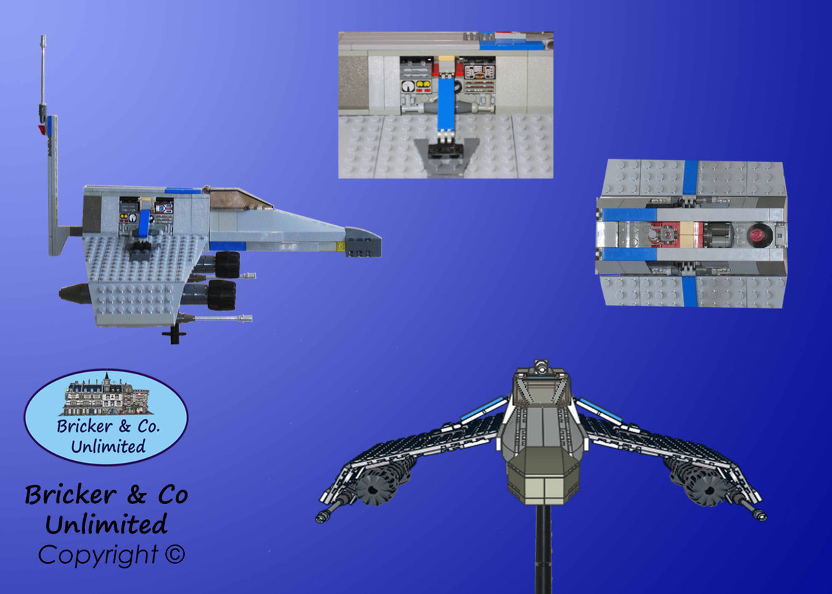E-Wing from Star Wars Expanded Universe - Bricker & Co Unlimited