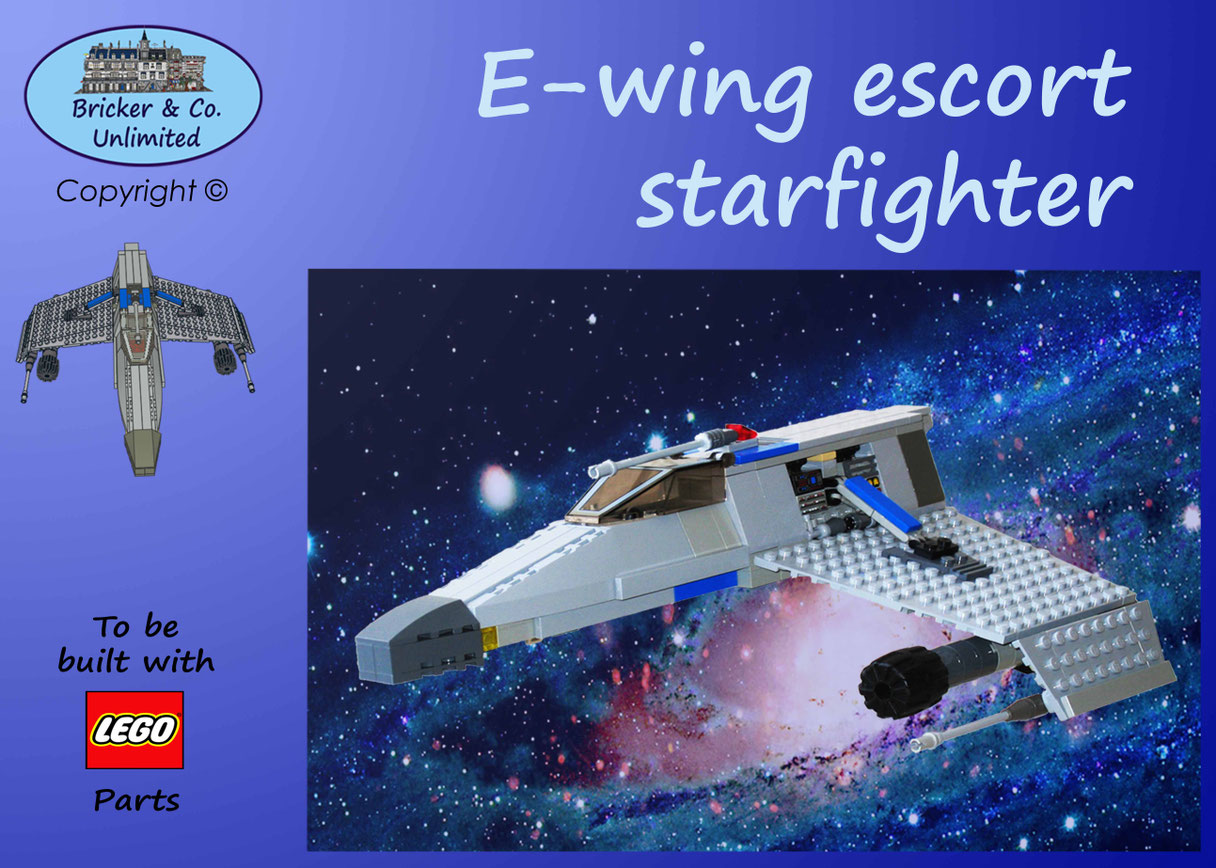 E-Wing from Star Wars Expanded Universe - Bricker & Co Unlimited